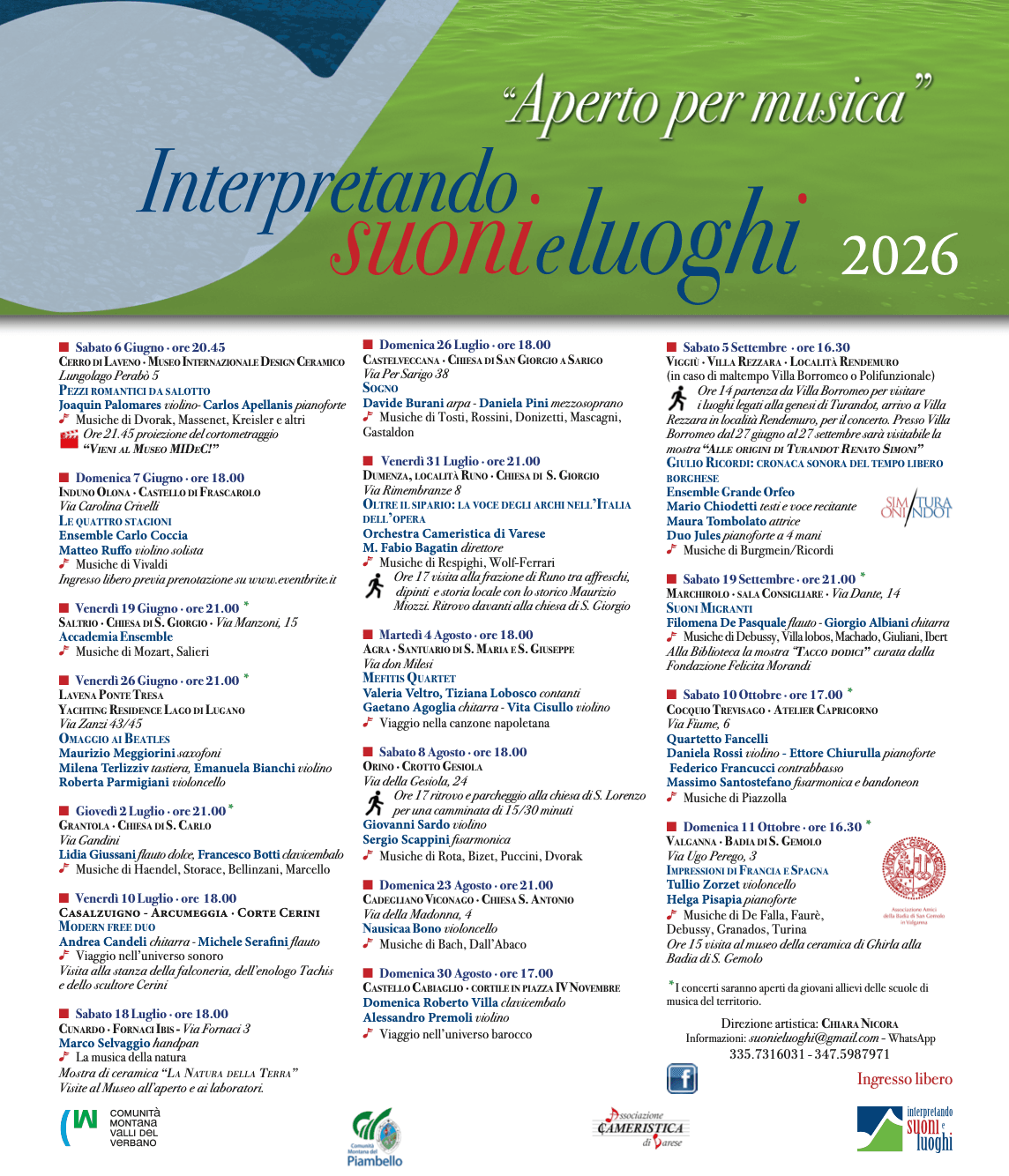 “Interpretando Suoni e Luoghi”, l’edizione 2026 al via dal MIDeC di ...